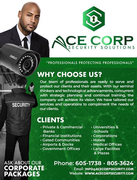 Ace Corp Security Solutions Ltd Nassau