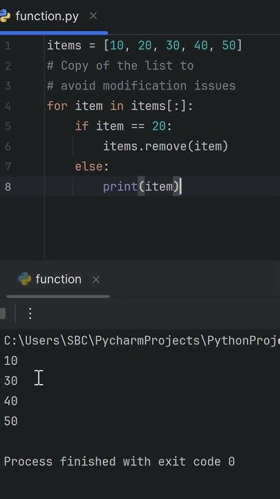 Python Unexpected Why Does 30 Disappear 🤯 Fix List Removal Issues Shorts