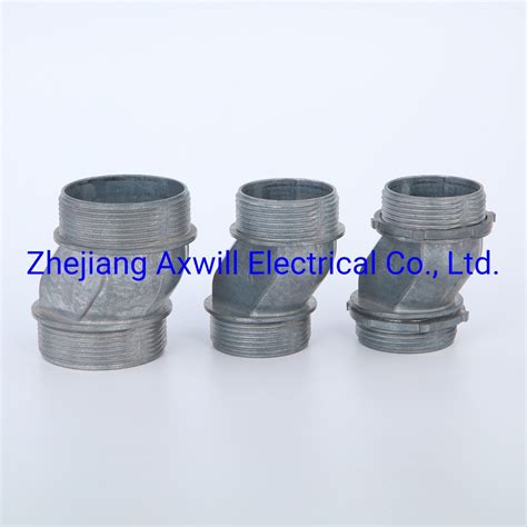 Offset Conduit Connector Zinc Die Casting Offset Conduit Connector