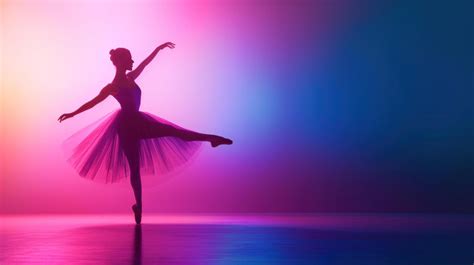 Ai Generated Dance Class Advertisment Background With Copy Space
