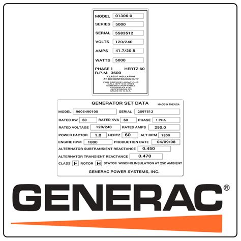 Generac Parts By Equipment Partstree