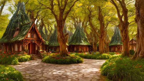 Elves House In Elf City By Forevercamping On Deviantart