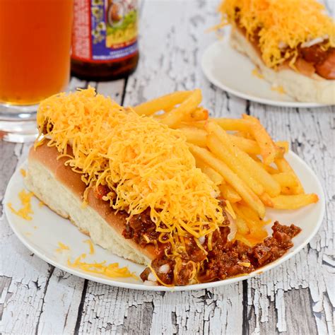 Skyline Cheese Coney With Cincinnati Chili Pizza Receitas De Peru