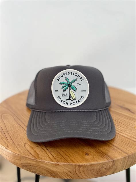 Trucker Hat Beach Hat Trendy Trucker Hat Custom Trucker Hat Beachy
