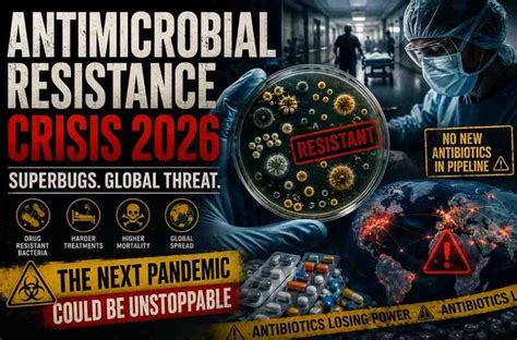 Antimicrobial Resistance Amr Crisis 2026 Why Its The Biggest Global