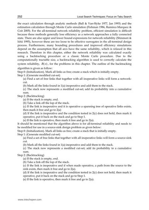 pdf multiple tabu search algorithm for solving the topology network