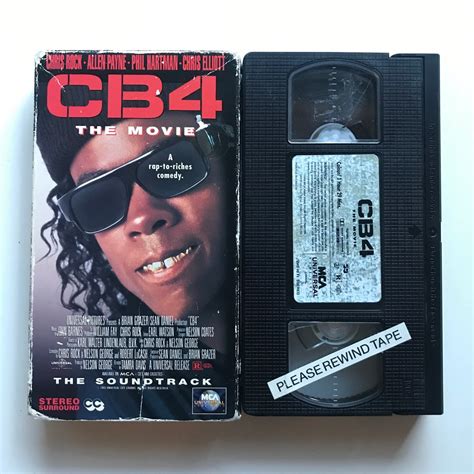 Cb4 The Movie Vhs Chris Rock 90s Hip Hop Cult Film Etsy