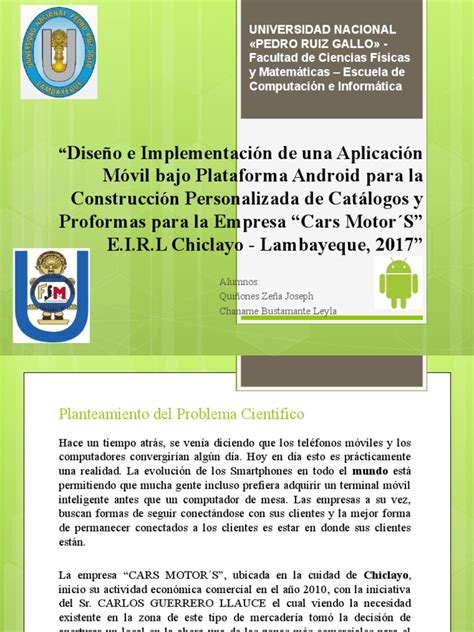 Diapositivas De Tesis Pdf Java Lenguaje De Programación