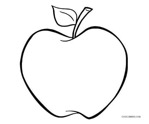 Dibujos De Manzanas Para Colorear Páginas Para Imprimir Gratis