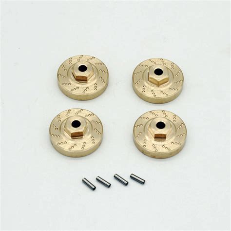 Kkqetkrdse Brass 7mm Hexagonal Coupler Connector For Axial Scx24 90081 Rc Car Vehicle Models