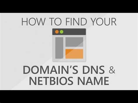 Finding Your Domains DNS And NetBIOS Names Lansweeper Community