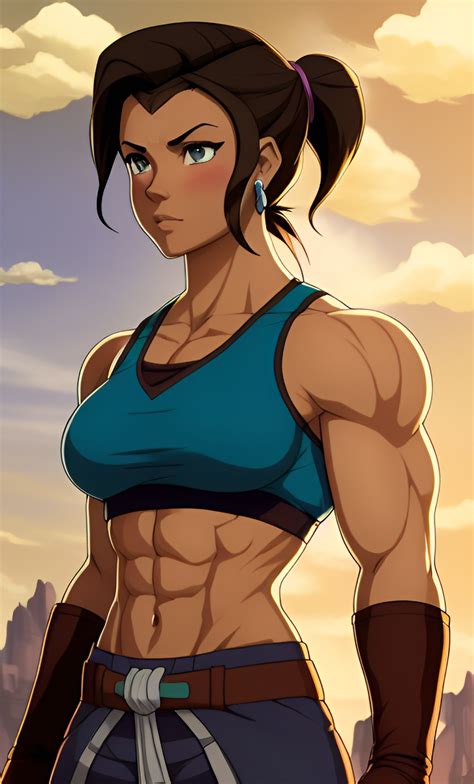 Avatar Korra Buff By Solidwheel02 On Deviantart