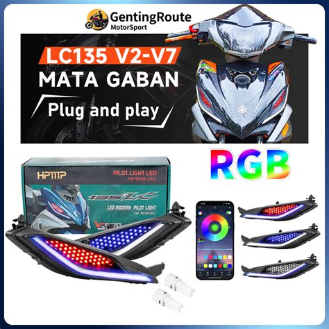 Hpmp Rgb Lc135 V2 V7 Mata Gaban Pilot Light Turn Signal Light Lc 135 V2