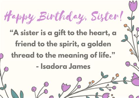 101 Amazing Happy Birthday Sister Messages And Quotes