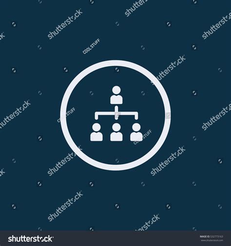 Hierarchy Icon Royalty Free Stock Vector 532773163