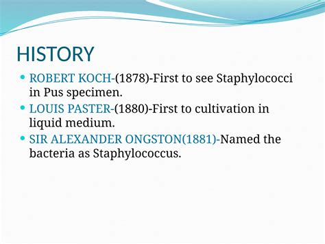 Staphylococcusintroduction History Morphology Ppt