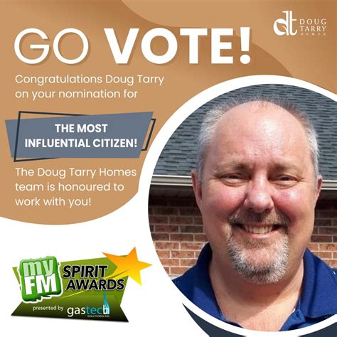 Doug Tarry Homes Congratulations Doug Tarry