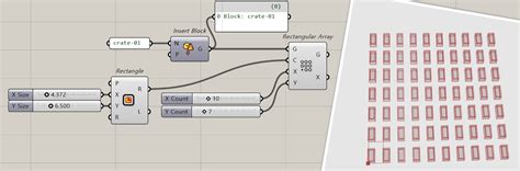 parametrical array of rhino block grasshopper mcneel forum