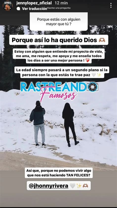 Novia De Jhonny Rivera Explicó Por Qué Está Con El Artista “es Mi