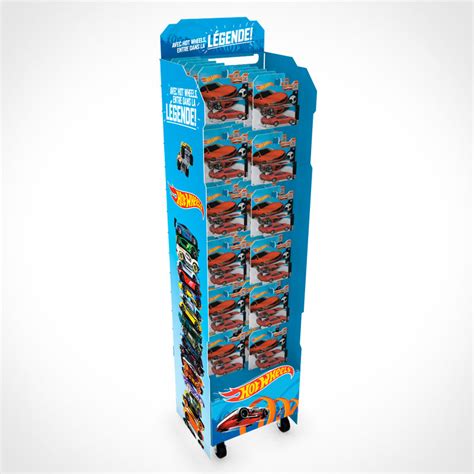 Hot Wheels Small Fsdu Origami Retail Displays