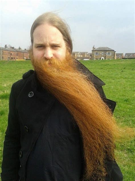 Anthony Ibbitson Beard Look Blonde Beard Long Hair Styles