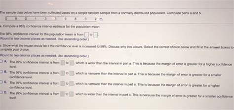 solved the sample data below have been collected based on a