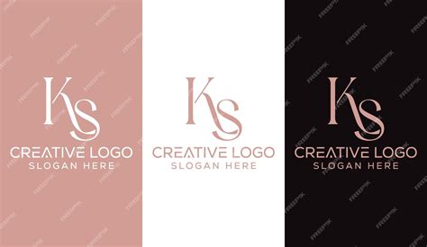 Premium Vector Initial Letter Ks Logo Design Monogram Creative Modern