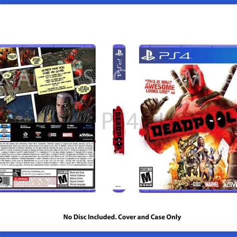 Deadpool Case Video Games Etsy