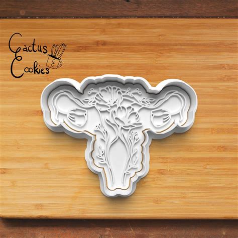 Uterus Cookie Cutter Etsy