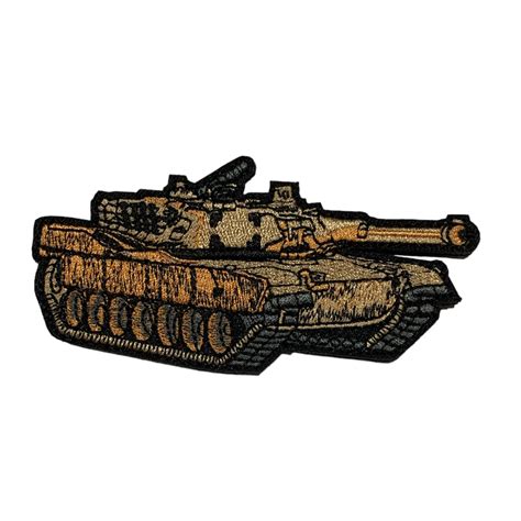 Armour Series Tank 3 Abrams Embroidery Morale Patch Hook And Loop