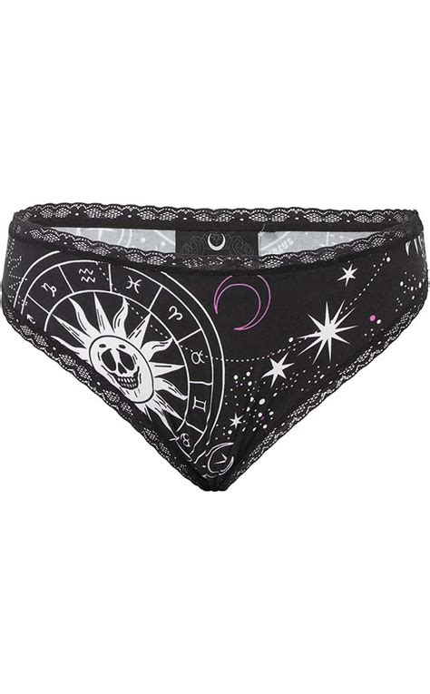 Eclipse Lace Panty Killstar Australia Sexy Gothic Lingerie Sets