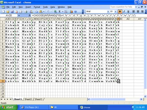 CHOOSE Function Visual Basic For Applications