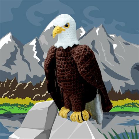 Best 13 Bald Eagle Amigurumi Free Crochet Pattern Artofit