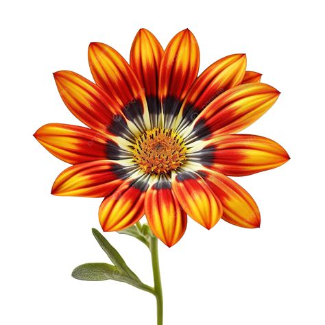 Flor Gazania Rigens Crescendo Png Natureza Plantar Flor Png Imagem