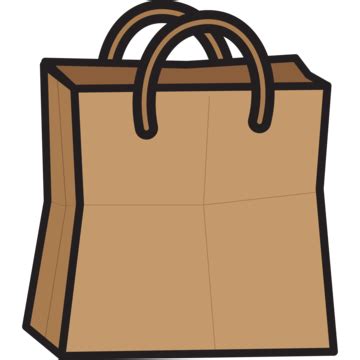 Paper Bag Clipart Png