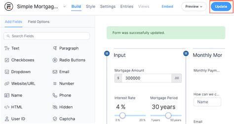 how to add a mortgage calculator in wordpress step by step