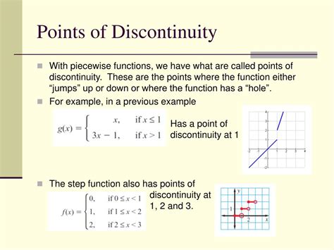 Ppt Evaluating Piecewise And Step Functions Powerpoint Presentation