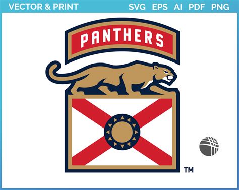 Florida Panthers Alternate Logo 2016 Hockey Sports Vector Svg