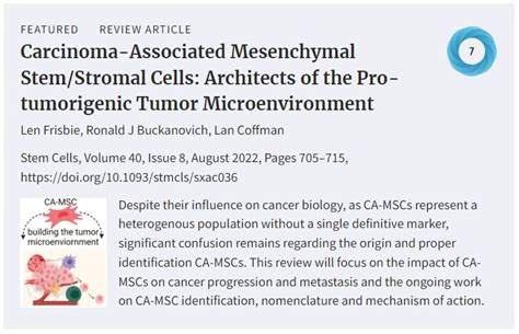 Stem Cells Journal On Linkedin A Comprehensive State Of The Science