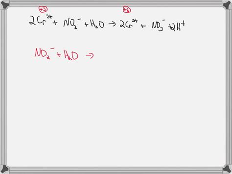 Solved What Is The Balanced Half Equation For The Oxidation Reaction In The Unbalanced Equation