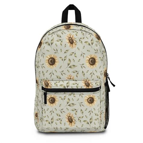 Sunflower Backpack Garden Backpack Girl Backpack Preschool Backpack