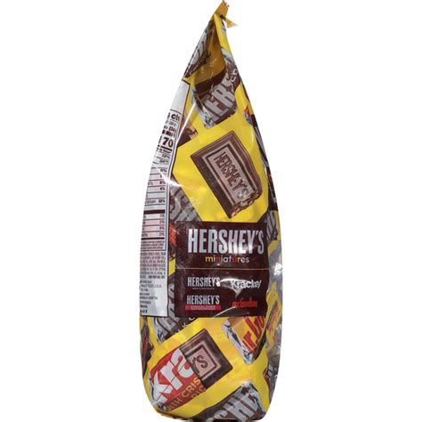 Kẹo Hersheys Miniatures Variety Pack Chocolate Candy Túi Lớn 158kg
