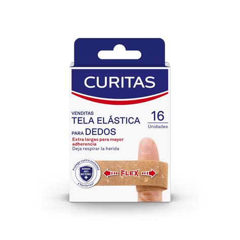 Curitas Tela Elastica Para Dedos Ideal Para Partes Móviles Del Cuerpo