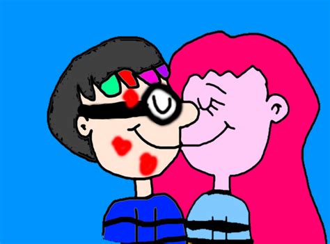 Timmy With Kiss Marks From Pinkie Pie By Mjegameandcomicfan89 On