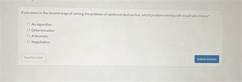 solved if you were in the second stage of solving the