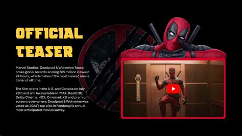 Free Deadpool And Wolverine Inspired Template