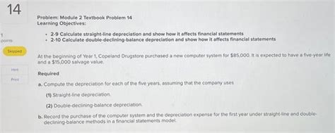 solved 14 problem module 2 textbook problem 14 learning