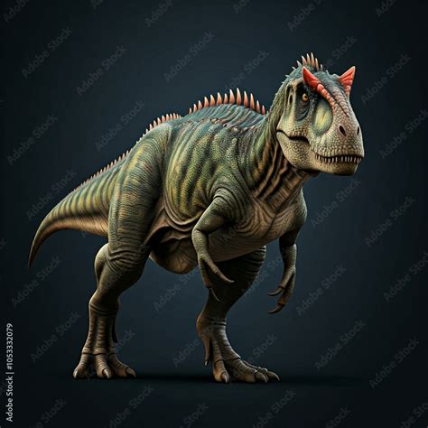 Dinosaur With Green Screen Background Tyrannosaurus Remove