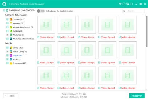 How To Recover Deleted Files On Android Fonepaw Solutions To Pciosandroid Devices Data