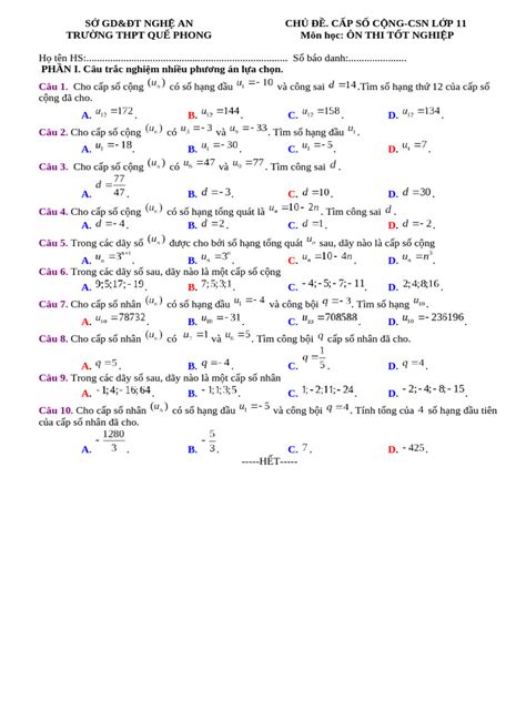 ChỦ ĐỀ Csc Csn Pdf